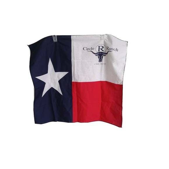 Unbranded | Other | Vintage Bandana Handkerchief Texas Flag Circle R ...